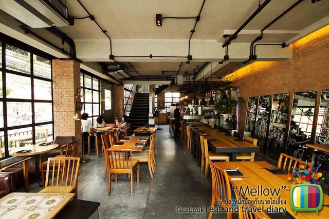 รีวิว ร้านอาหารอร่อย บรรยากาศดี Mellow Restaurant & Bar
